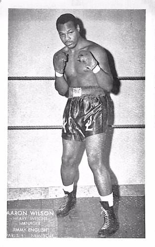 Carte photo d’Aaron Wilson.